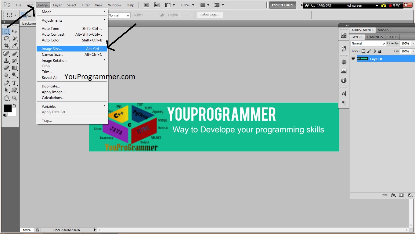 How To Increase Resolution Of Image YouProgrammer