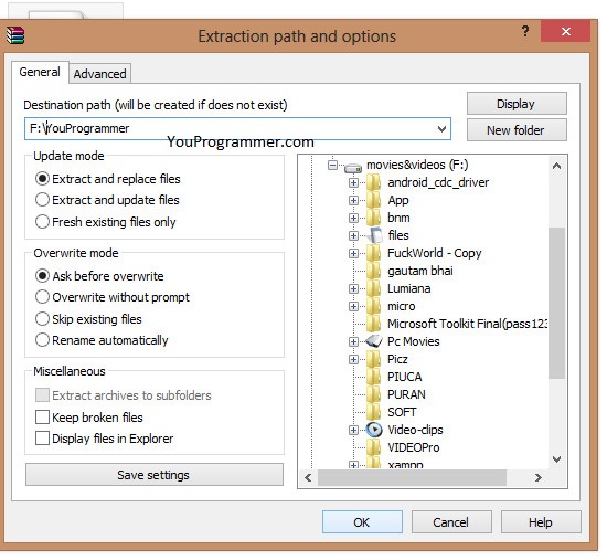 How To Open RAR Files On Windows MAC And Linux YouProgrammer
