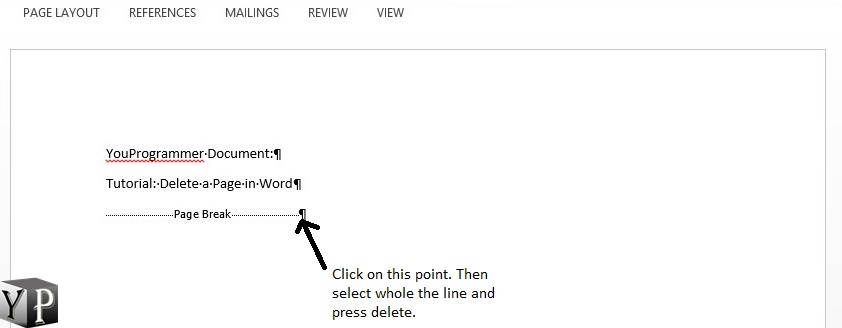 How To Delete A Page In Word Delete Unwanted Ages YouProgrammer