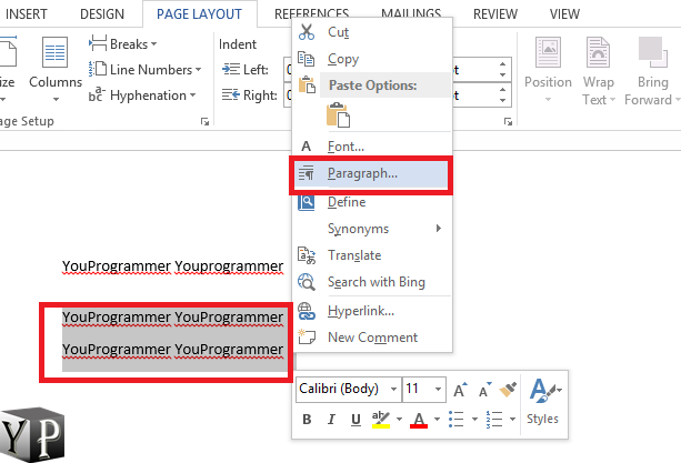 How To Double Space In Microsoft Word All Versions YouProgrammer