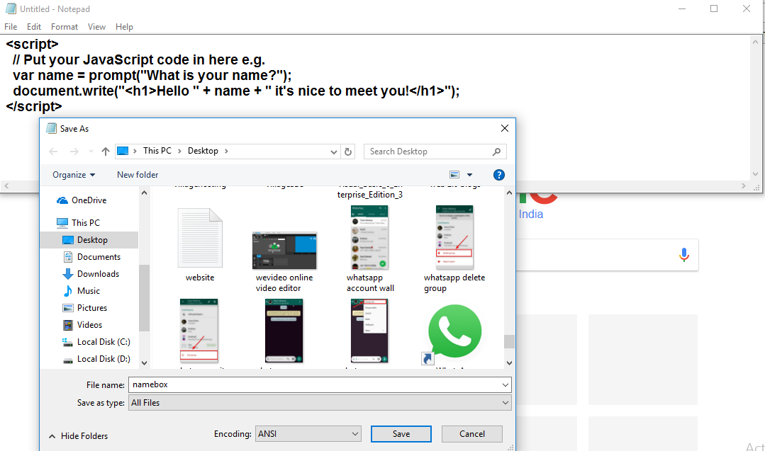 How To Run JavaScript File Program In Browser YouProgrammer
